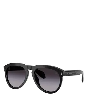 Moncler Isopleth Aviator Sunglasses, 56mm - Skiny Black