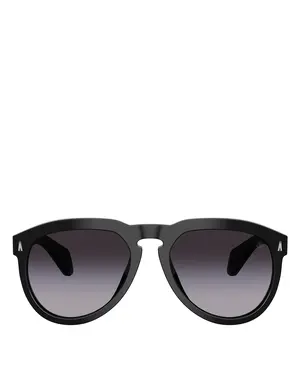 Moncler Isopleth Aviator Sunglasses, 56mm