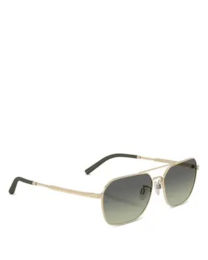 Oliver Spencer Aviator Sunglasses - Gold