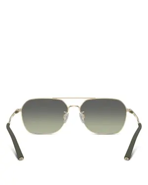 Oliver Spencer Aviator Sunglasses - Gold