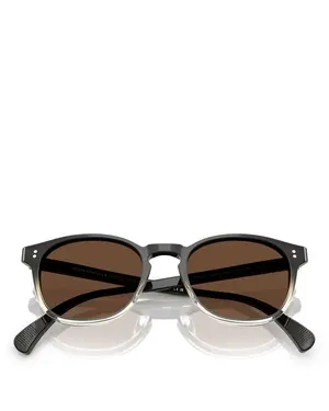 Oliver Spencer Finley Esq. Round Sunglasses 53mm