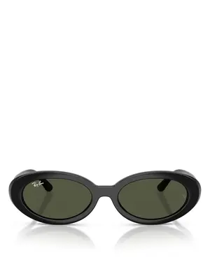 Ray-ban Oval Sunglasses - Black