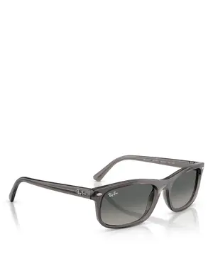 Ray-ban Rectangular Sunglasses, 57mm - Opal Light Grey/grey Gradient