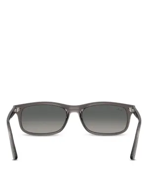 Ray-ban Rectangular Sunglasses, 57mm - Opal Light Grey/grey Gradient