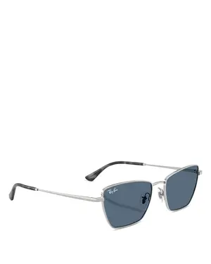 Ray-ban Rectangular Sunglasses, 53mm