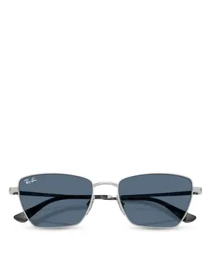 Ray-ban Rectangular Sunglasses, 53mm