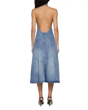 EB DENIM Delphi Pieced Halter Dress