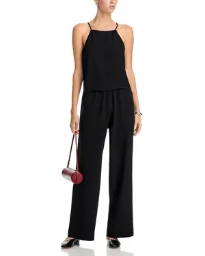 LESET Arielle Pocket Pants - Black