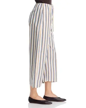 LESET Yoshi Stripe Crop Drawstring Pants