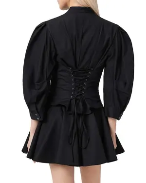 ALLSAINTS Maud Lace Up Shirt