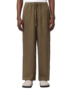 ALLSAINTS Sharp Drawstring Trousers - Traverse Brown