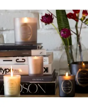 SABON Glass Sweet Vanilla Candle, 230gr