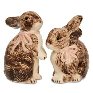 JULISKA Clever Creatures Bunny Salt And Pepper Set - Multi