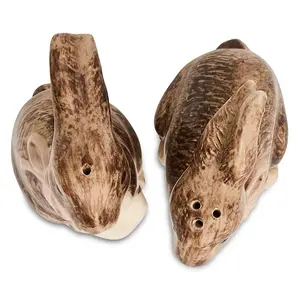 JULISKA Clever Creatures Bunny Salt And Pepper Set