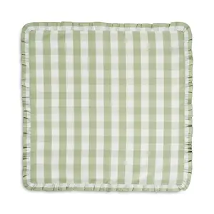 JULISKA Gingham Ruffle Napkins, Set Of 4 - Green