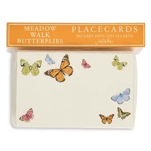 JULISKA Meadow Walk Butterfly Place Card, Set Of 12