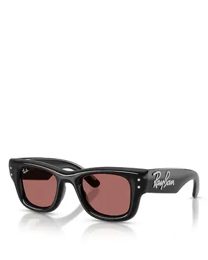 Ray-ban Wayfarer Puffer Square Sunglasses - Black