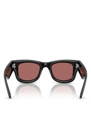Ray-ban Wayfarer Puffer Square Sunglasses