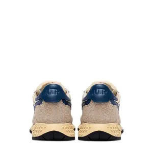 AUTRY Reelwind Low Top Sneakers - Ecru/blue