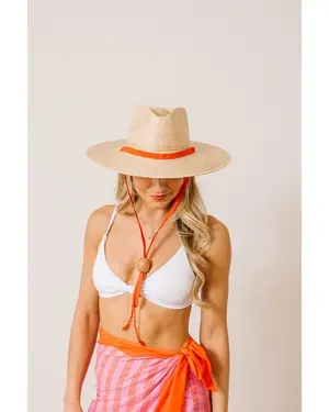 SUNSHINE TIENDA Rancher Palm Straw Hat