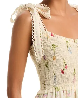Moon River Tiered Midi Dress
