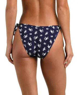 SUNSHINE 79 Floral And Striped Reversible Bikini Bottom - Multi