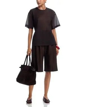 Helmut Lang Sheer Airy Tee