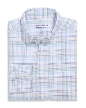 Vineyard Vines Seven Mile Plaid Performance Shirt
