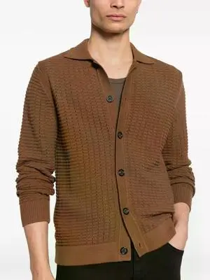 PAOLO PECORA Knitted Button Cardigan