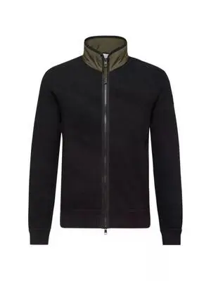 Moncler Zip-up Cardigan - Black