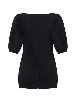 Red Valentino Puff Sleeve Jumpsuit