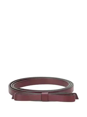 Red Valentino Bow Belt - Red