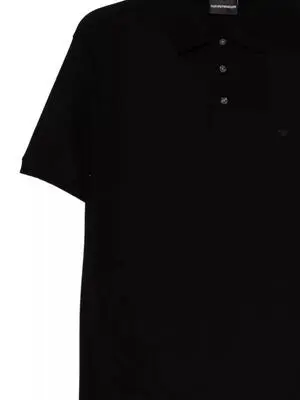 Emporio Armani Logo-embroidered Polo Shirt