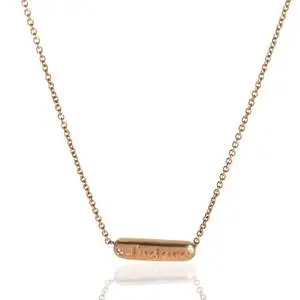 MYGEMMA Rose Gold Diamond J'adore Pendant