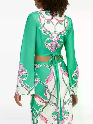 Significant Other Kianna Floral Blouse