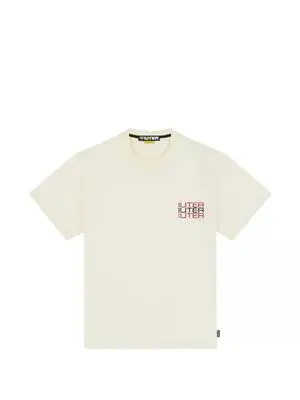 IUTER Spine Skulls Cotton T-shirt - Neutrals
