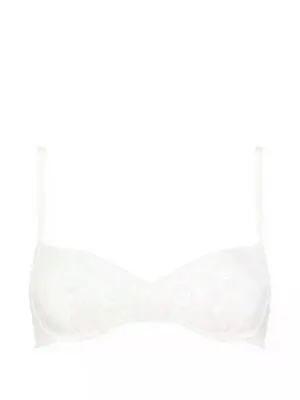 ERES Majestueuse Lace Demi-cup Bra - Neutrals