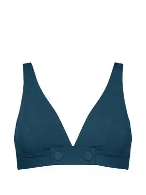 ERES V-neck Bikini Top - Blue