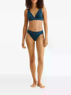 ERES V-neck Bikini Top - Blue