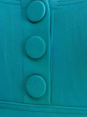 ERES Dahabiya Button-embellished Swimsuit - Blue