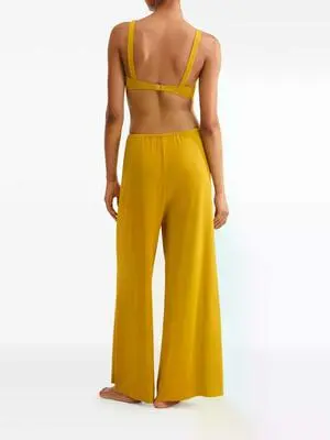 ERES Charme Button-detail Bikini Top - Yellow