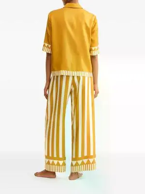 ERES Floral Print Silk Shirt - Yellow