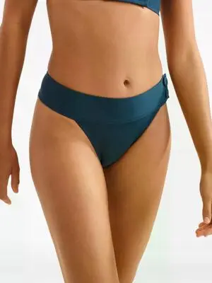 ERES Button Detail Bikini Bottom - Blue