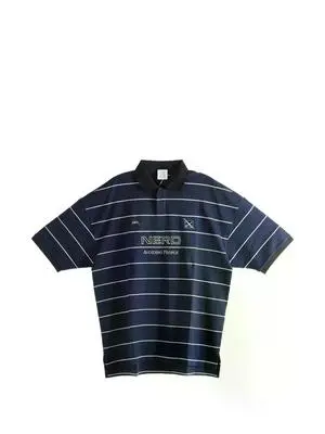 Vetements Striped Polo Shirt - Blue