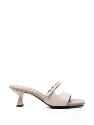 DONNARÌ Buckle Leather Sandals
