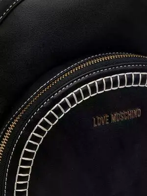 Moschino Logo Detail Top Handle Backpack