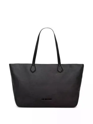 Moschino Logo-detail Tote Bag - Black