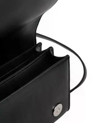 Moschino Logo-plaque Cross Body Bag - Black