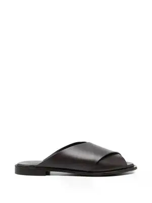 DONNARÌ Crossover Leather Sandals