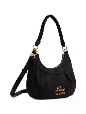 Moschino Braided-handle Tote Bag